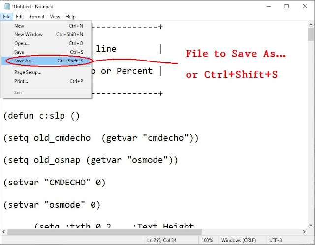 AutoLISP TH: Make a lisp File.
