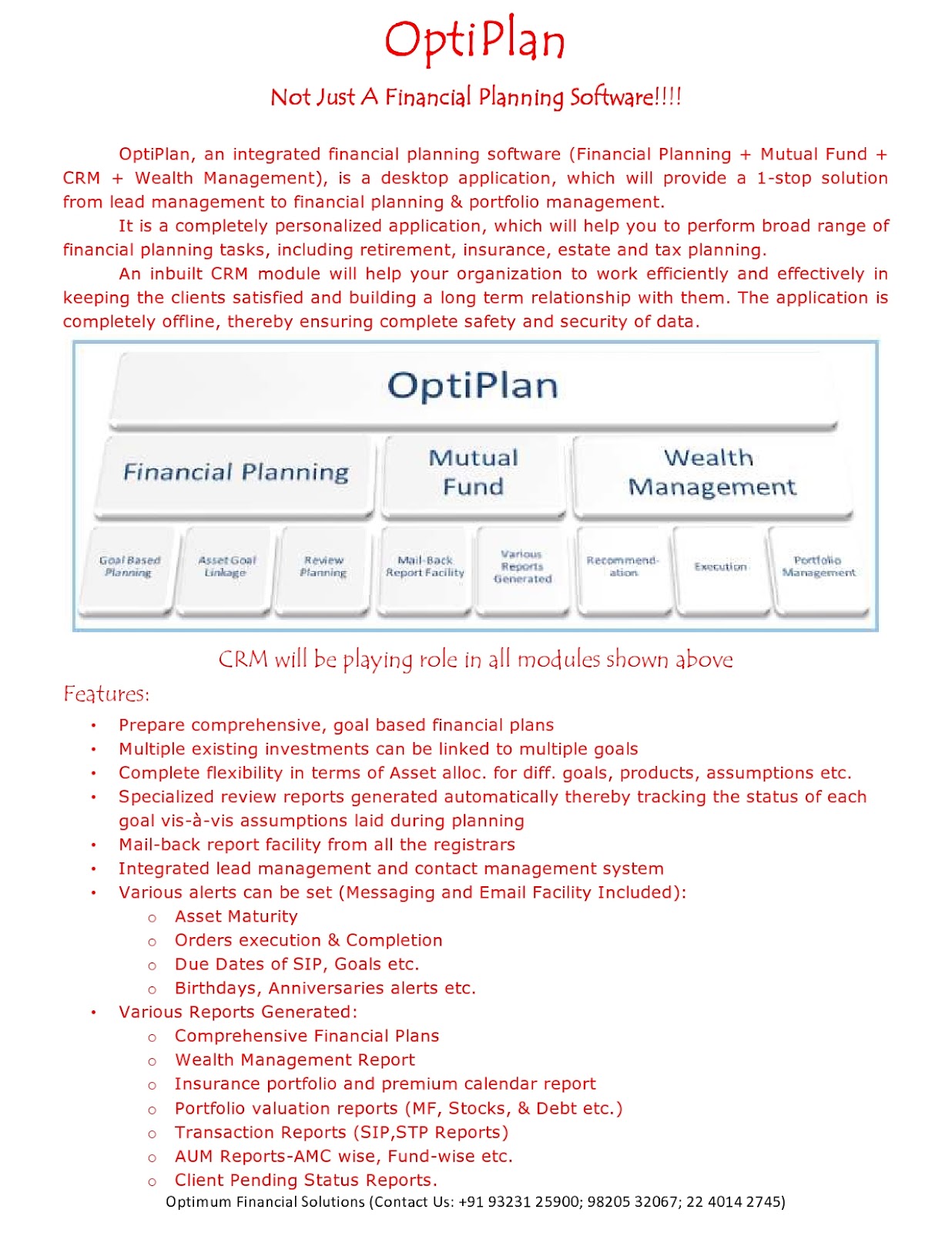 Optimum Financial Services