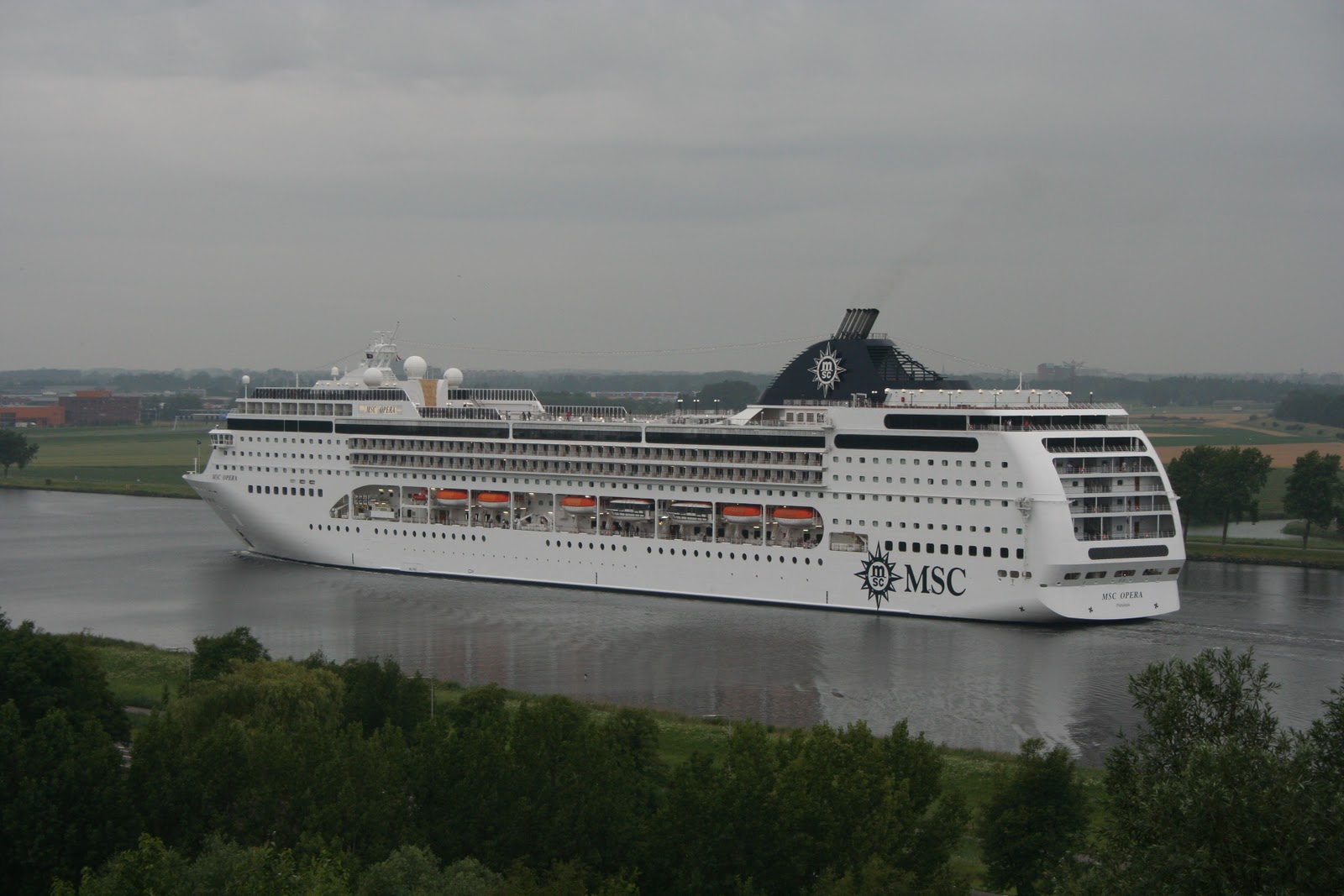 MSC "OPERA" looking splendid in Holland