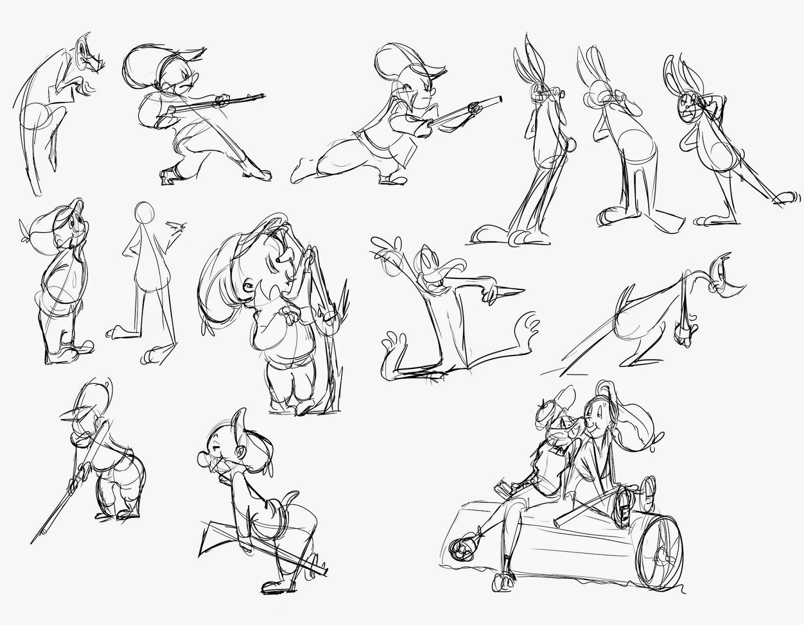 Michelle Rakar's Art Cave: Character Variations!