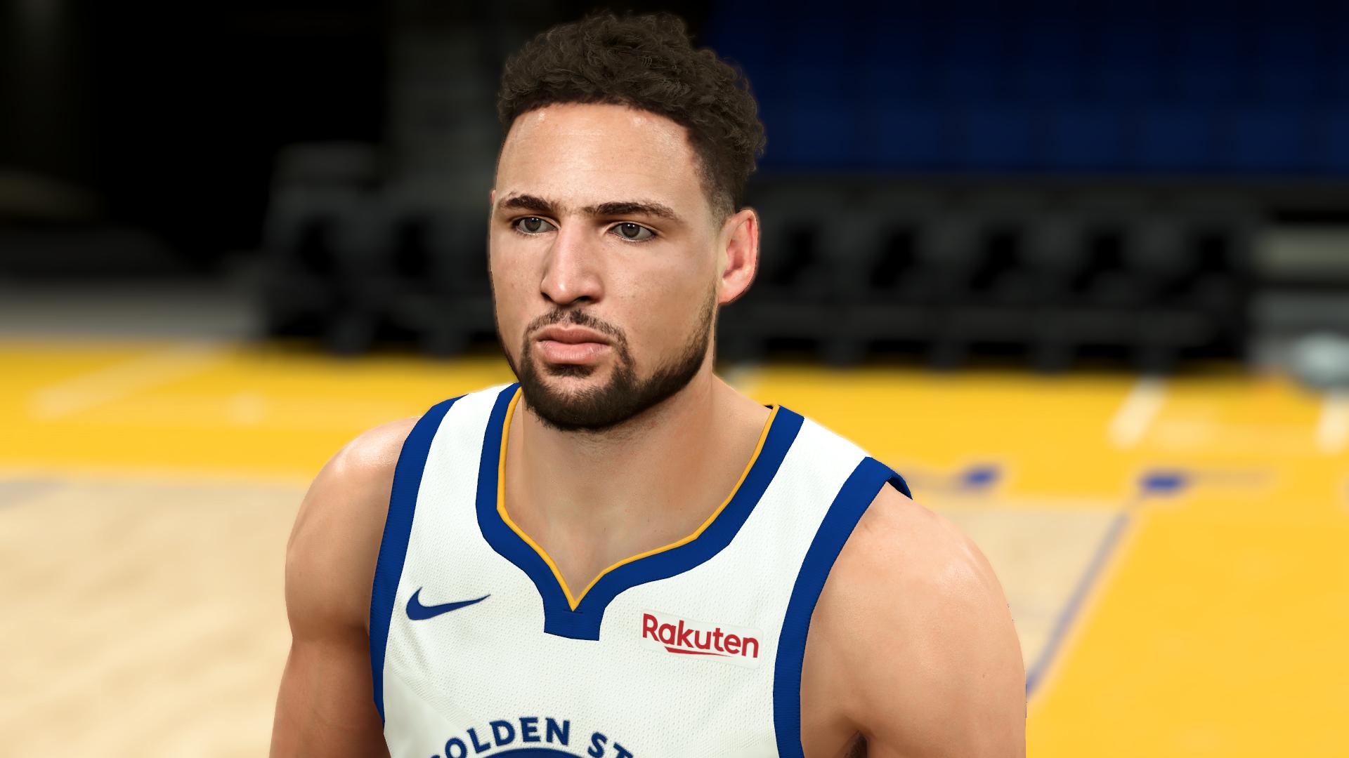 Klay Thompson Cyberface, Hair and Body Model By Awei [FOR 2K21]