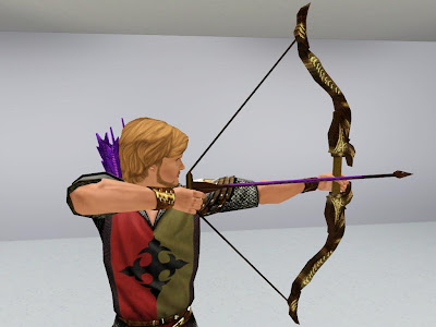 CloudwalkerNZ's Sim 3 blog: Fantasy Bow Accessories set for Sim 3