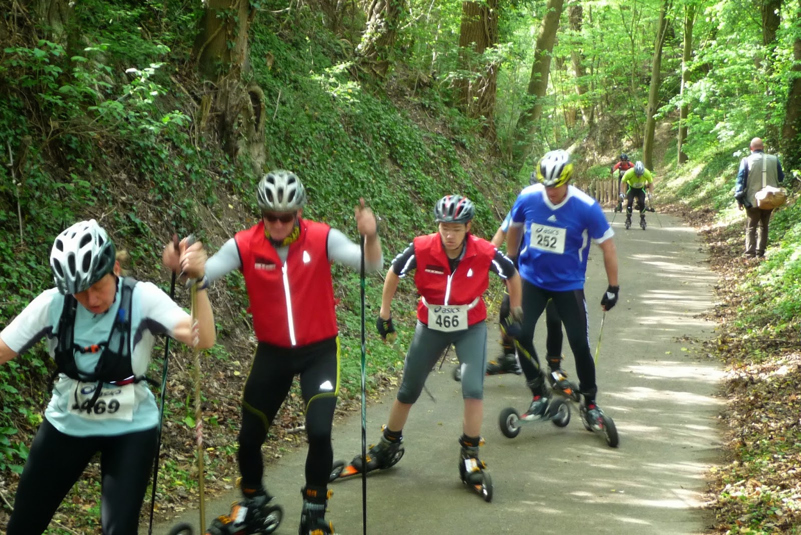 Celebrada la Primera Carrera de Cross Skating en Los Paises Bajos