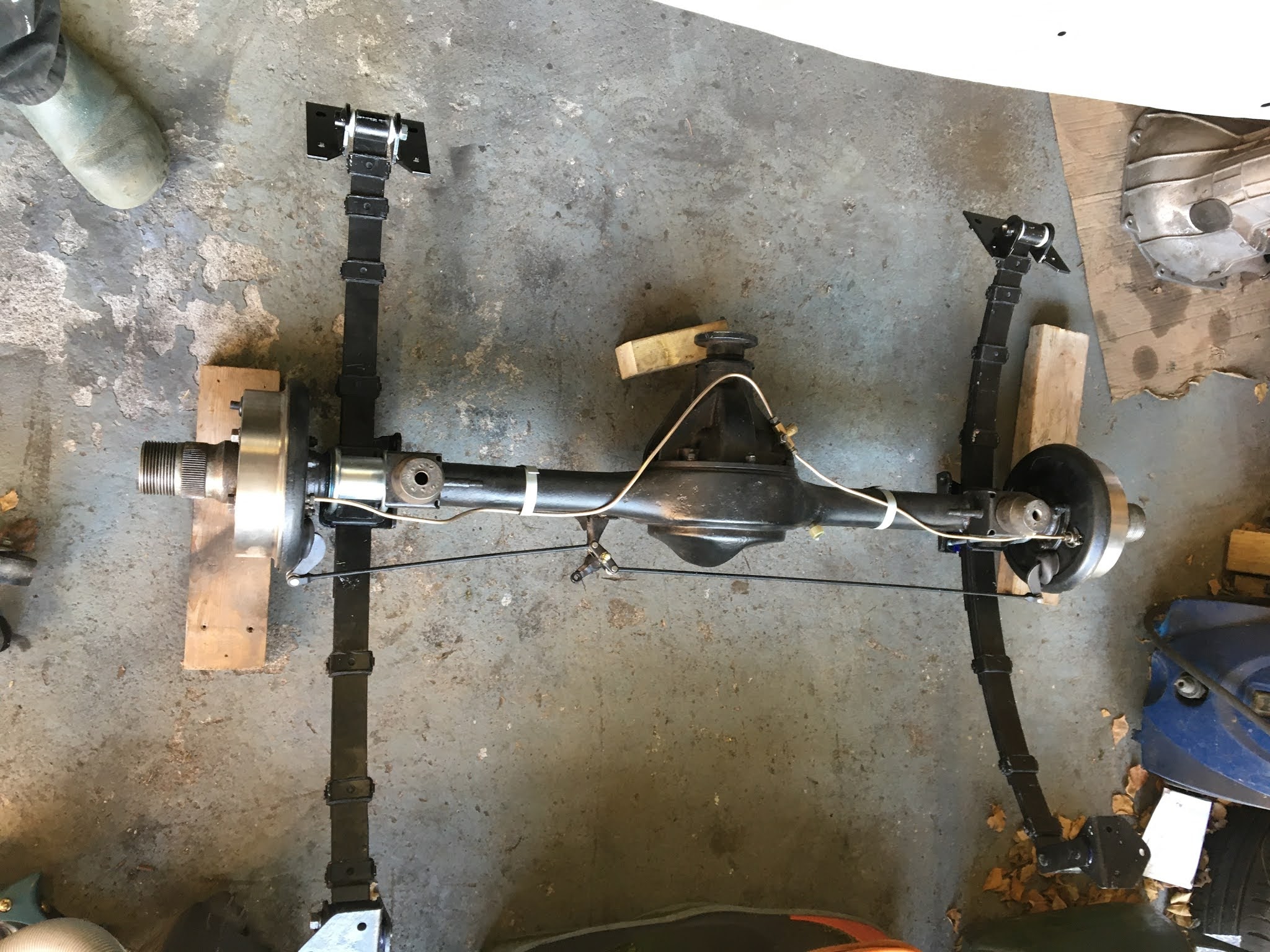 MG Midget 1965 MKII Restoration Project: Rear Axle and Suspension Rebuild