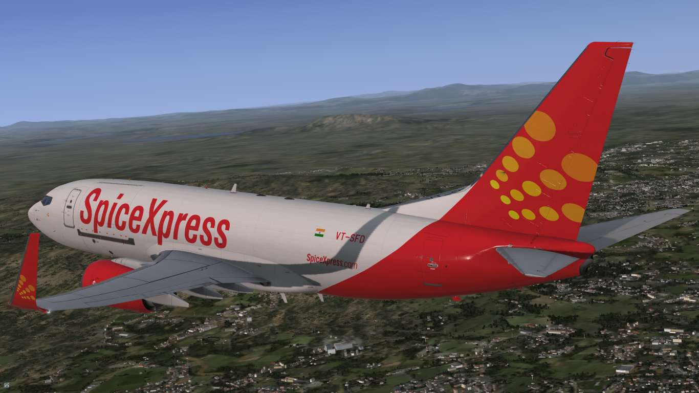 Texturas Brasileiras: SpiceXpress Boeing 737-700C VT-SFD