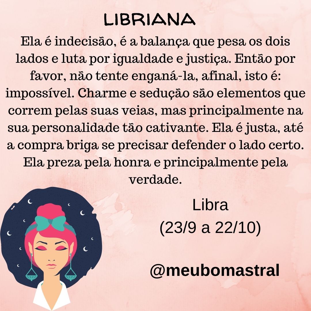 Casa da Aline: Mulher de Libra - Libriana