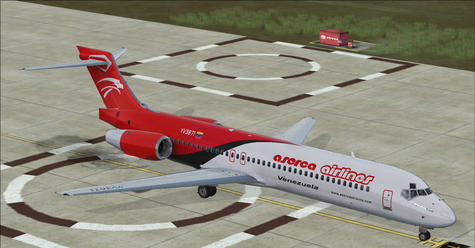 [FSX/P3D] TFDi Design Boeing 717 Aserca Airlines YV3671 "Dr. José ...