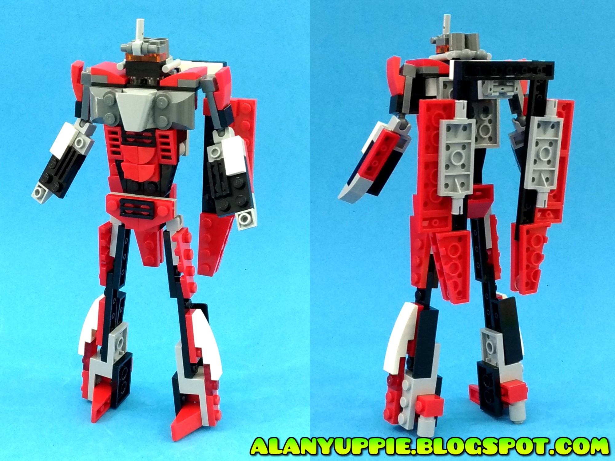Alanyuppie's LEGO Transformers: Video Tutorial: Transformer Benatar ...