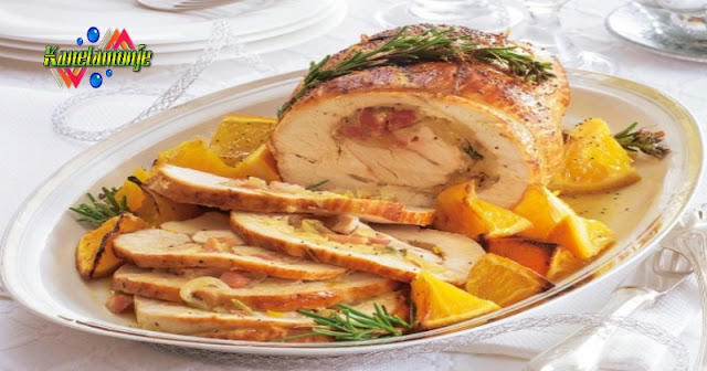 Rollo de Pavo a la Naranja - Cocina con Miguel Monje