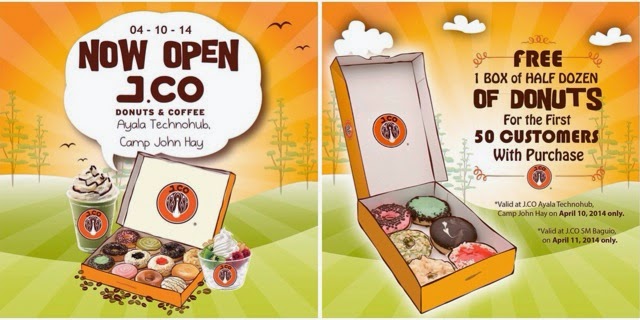 J.Co Donuts & Coffee in Baguio Ayala Technohub (Now Open)