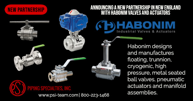 New Partnership in New England: Habonim Valves and Actuators | Piping ...