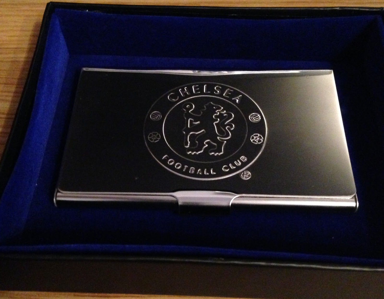 Personalised Chelsea Business Card Holder - chelseamamma.co.uk