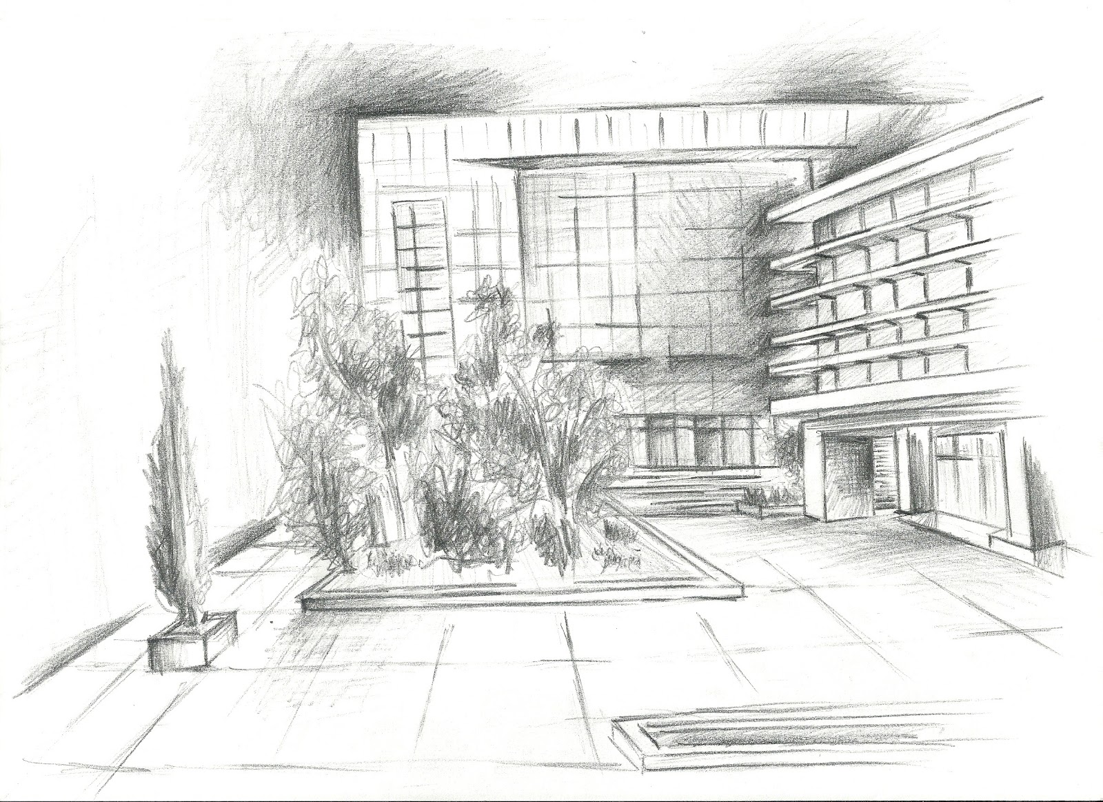 1095233081: Sketch #1- Office Building Complex
