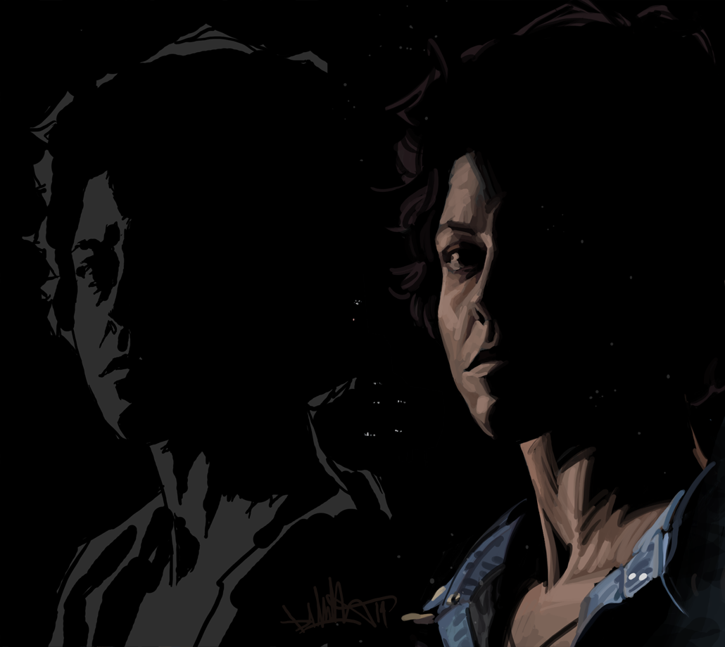 KOPFSTOFF: ALIEN ISOLATION fan art: "awaiting"