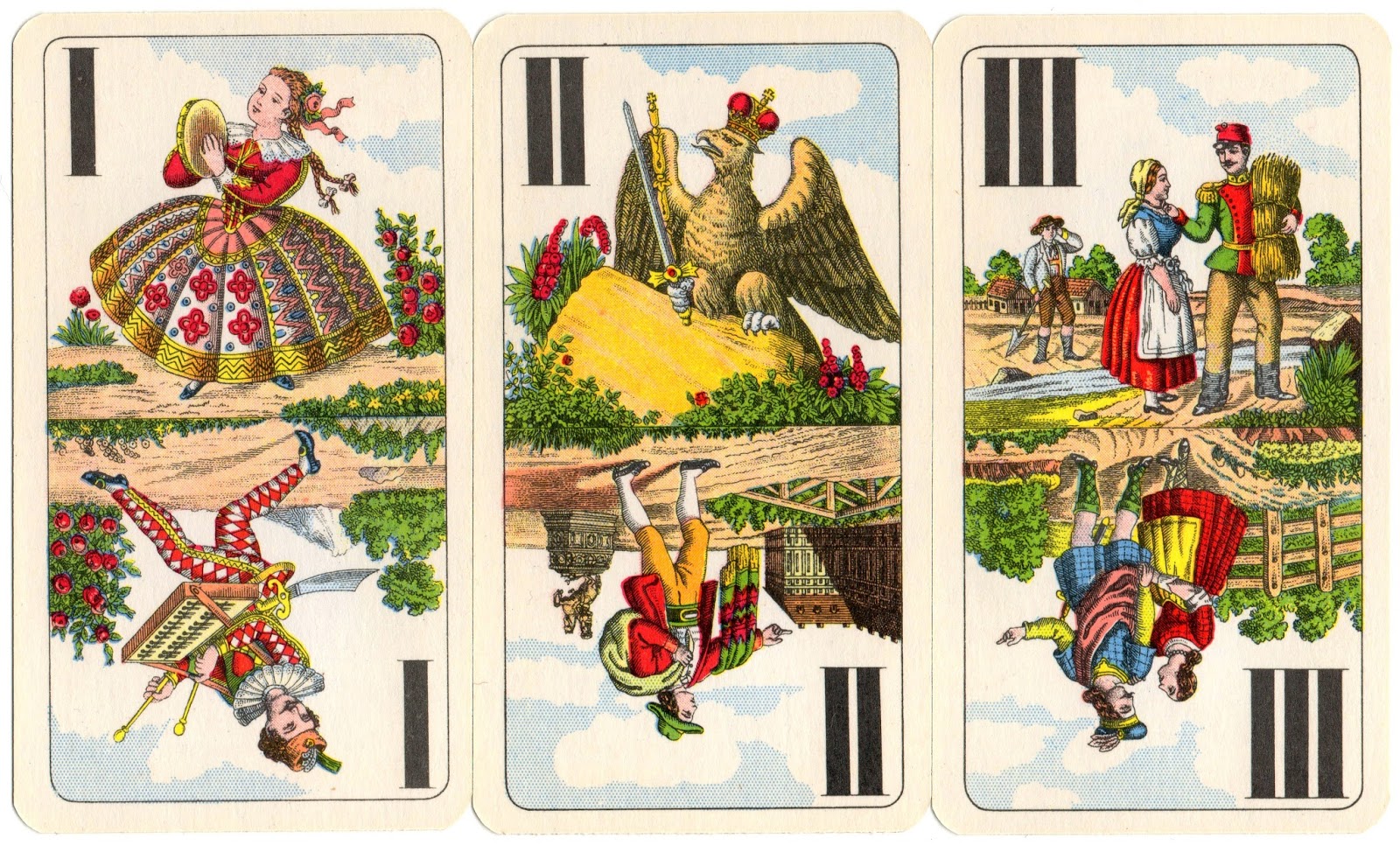 Kártyavárak mélyén a Királyok..: Taroky No.165 ~ Kolin-OTK ~ c.1960