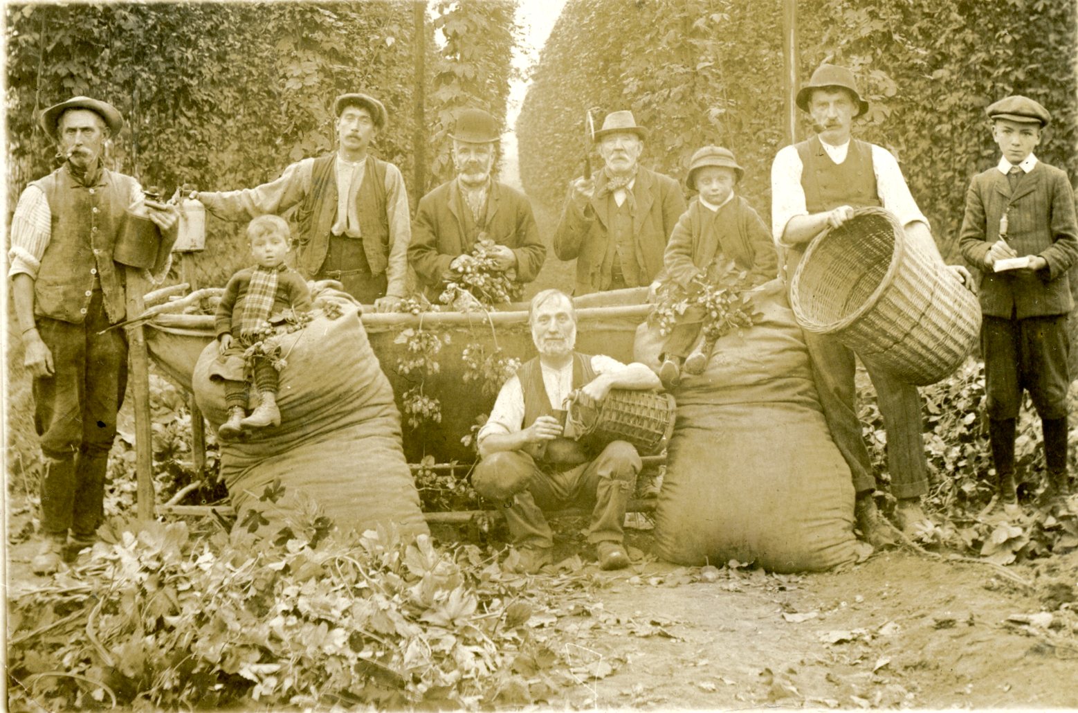 Reflections upon...: ...Hop Pickers 1913