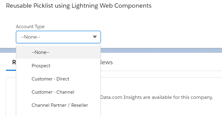 Salesforce Code Crack: Reusable Picklist in Salesforce using Lightning ... Salesforce Code Crack: Reusable Picklist in Salesforce using Lightning ...