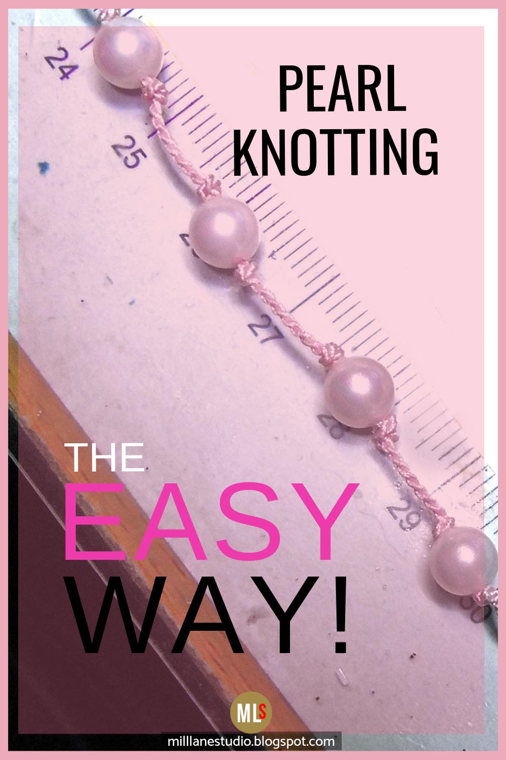 Knot-a-Bead Tool - How to Knot Pearls and Beads Perfectly! | Mill Lane ...