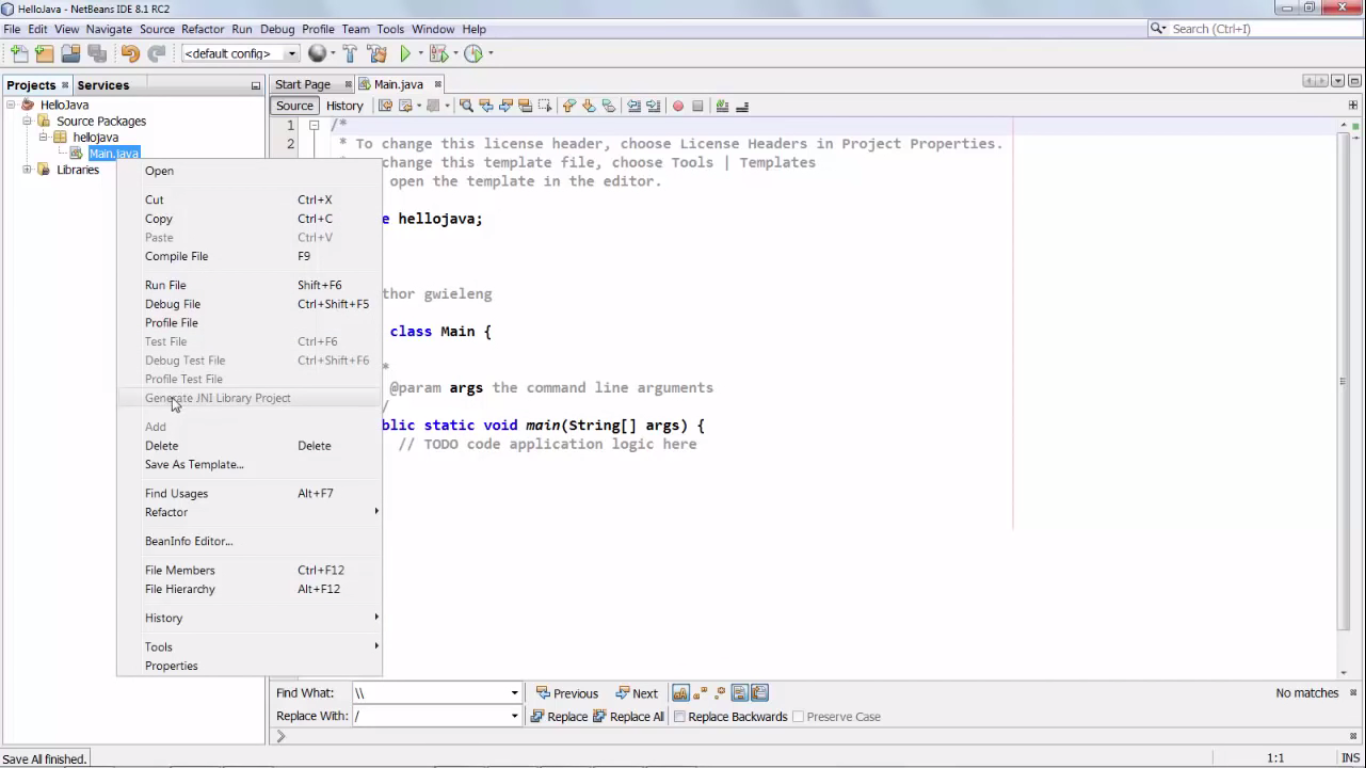 How to connect java and c++