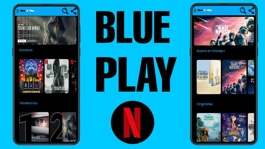 BLUE PLAY 🎬 Disfruta del mejor entretenimiento de PELICULAS Y SERIES 🔥