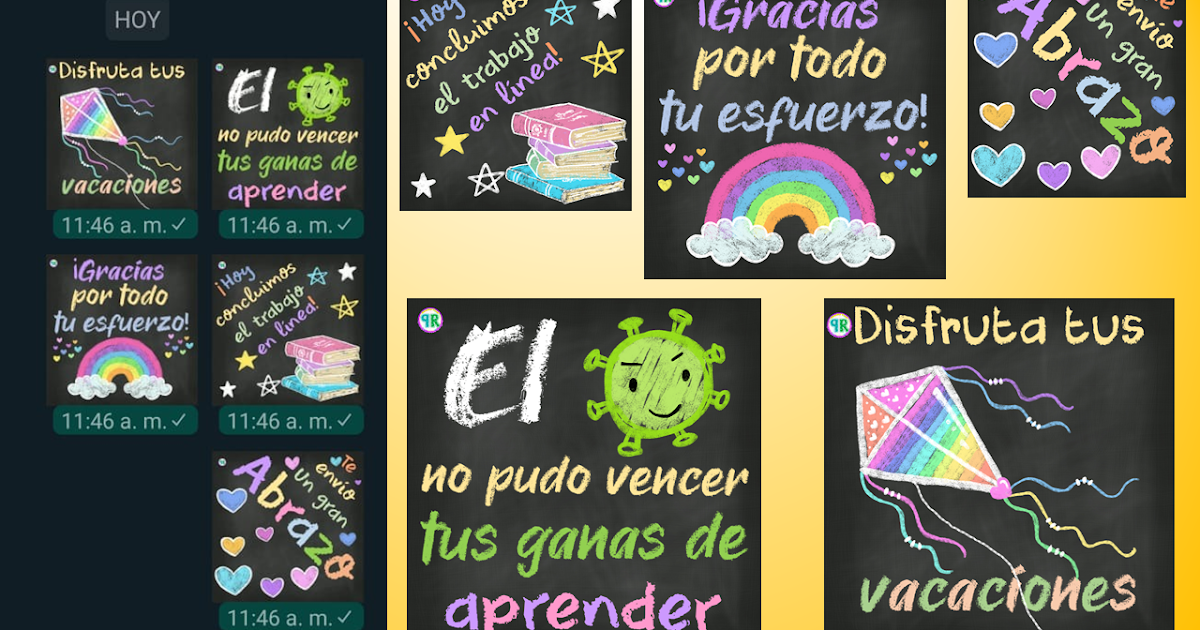 Proyectos educativos ¡Y más!: Stickers para fin de ciclo