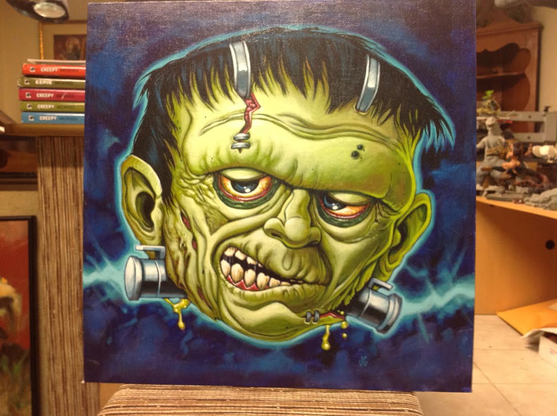 James Groman: Classic Universal Monster Paintings!