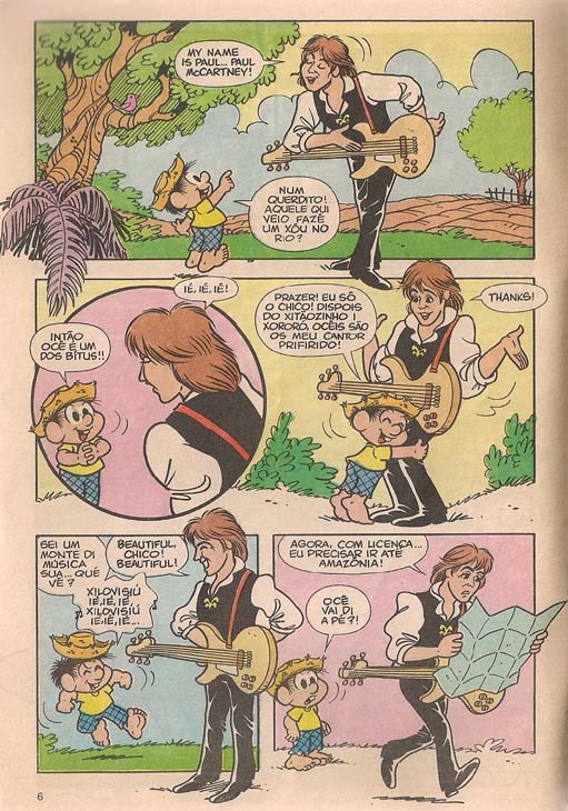 Arquivos Turma da Mônica: Chico Bento: HQ "Pôu In Roça"