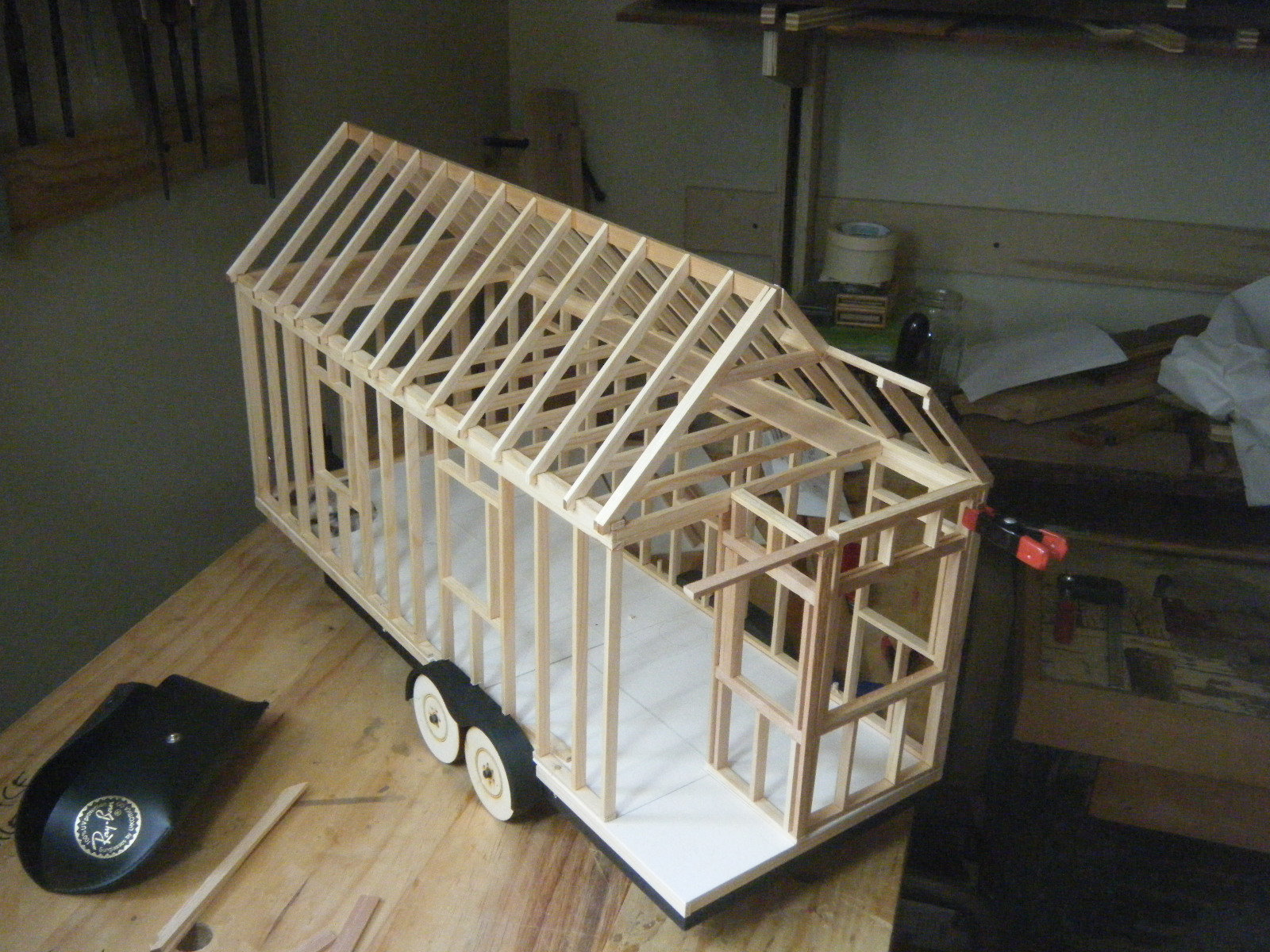 Trevor Walsh Handmade: More Tiny House Model