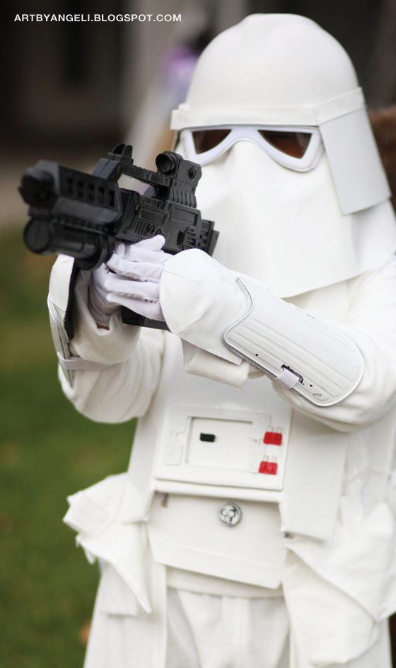 artbyangeli: DIY Star Wars Snowtrooper costume