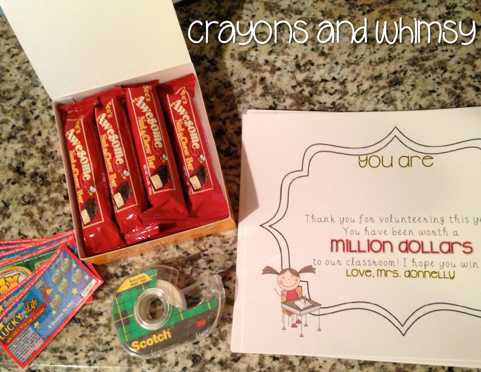 Parent Volunteer Certificates {Freebie!} - Crayons and Whimsy
