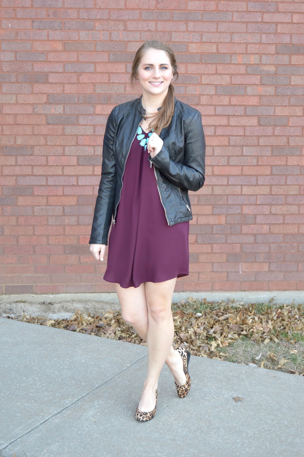 A Memory Of Us: maroon and turquoise | A Kansas City Fashion Blog
