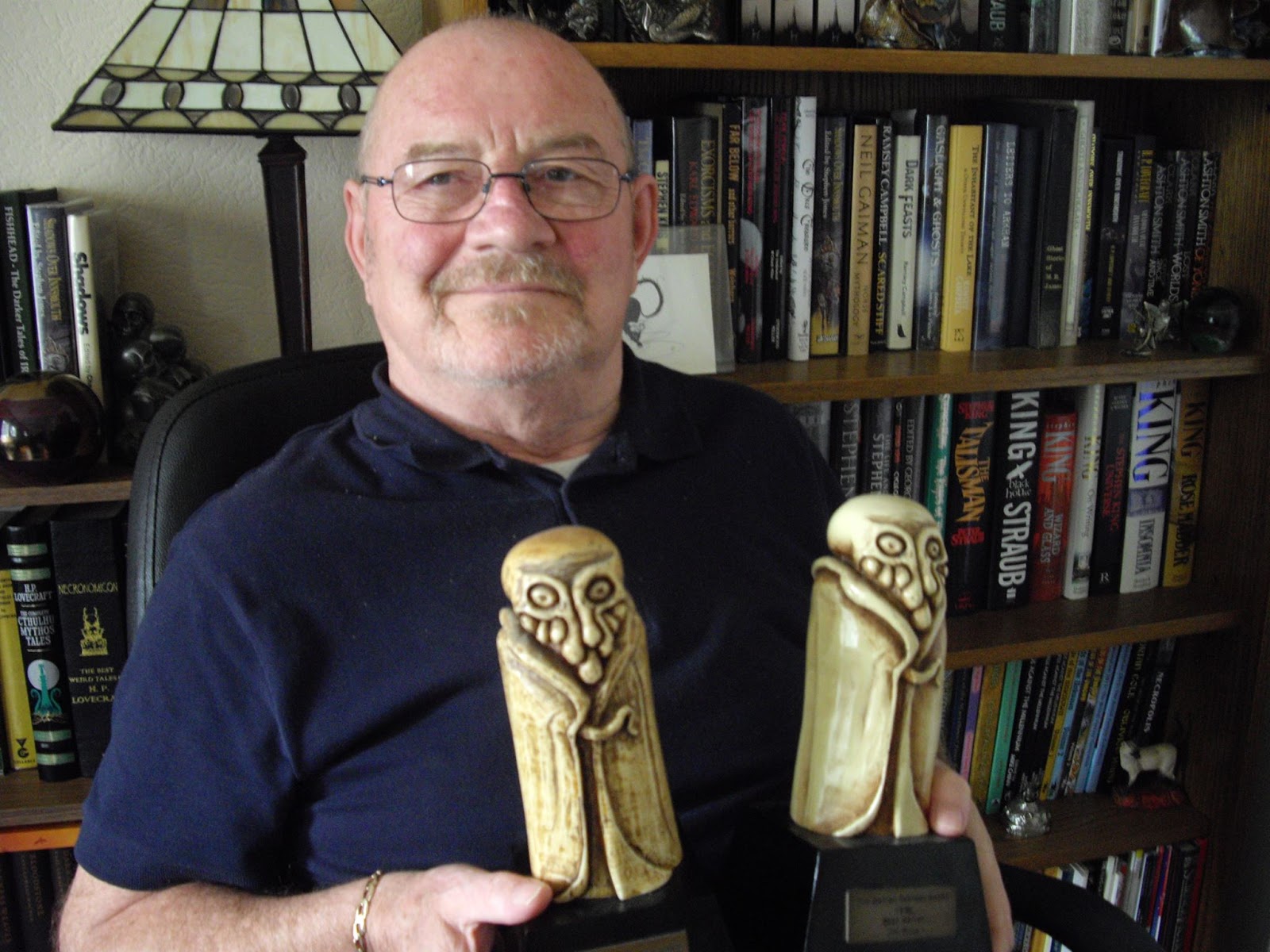 David A. Riley: Jim Pitts and his two British Fantasy Awards