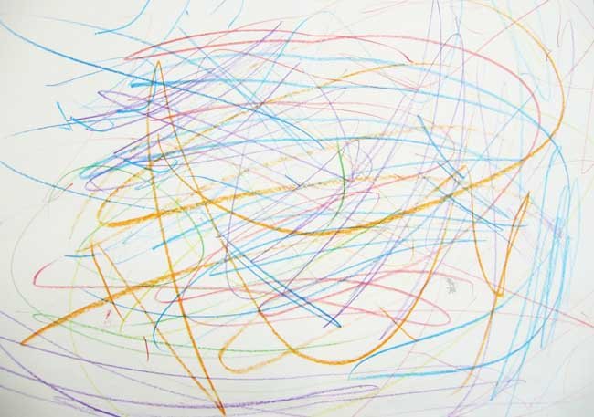 EXPRESION PLASTICA INFANTIL: EL GARABATEO DESCONTROLADO