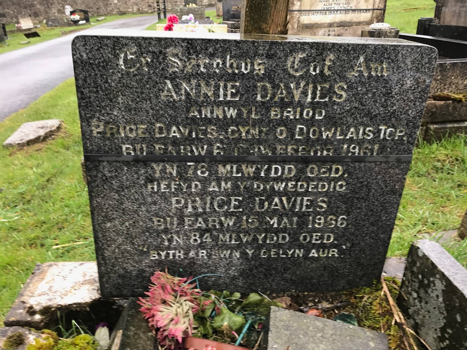 Tall Tales of a Family: The Gravestones of Price and Annie Davies