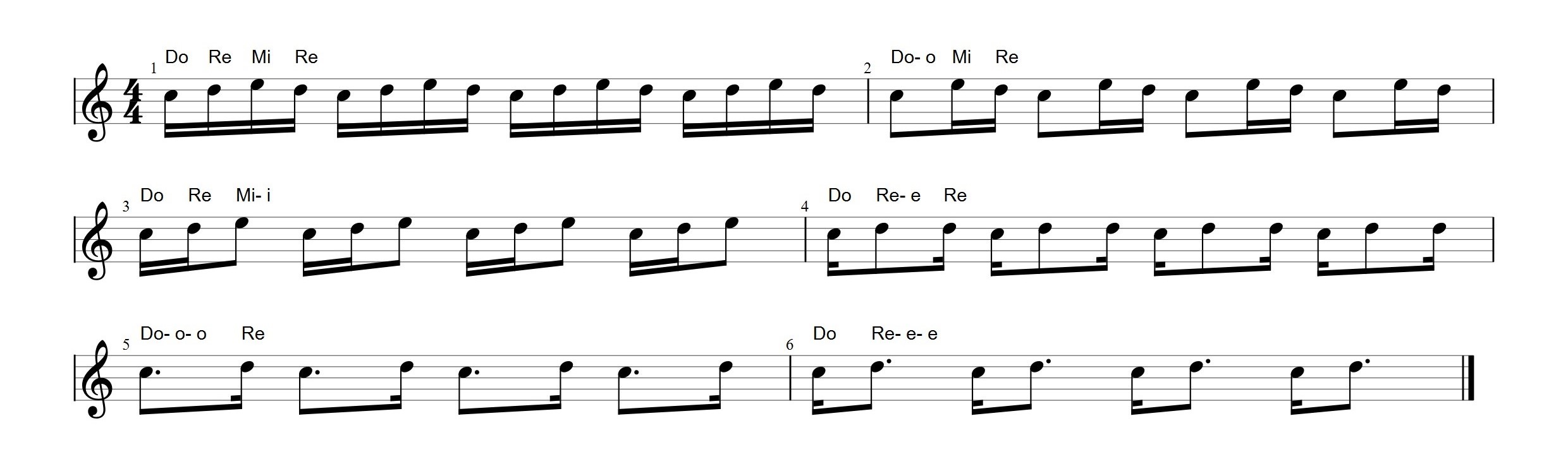 ¿COMO LEER CORCHEAS Y SEMICORCHEAS JUNTAS?