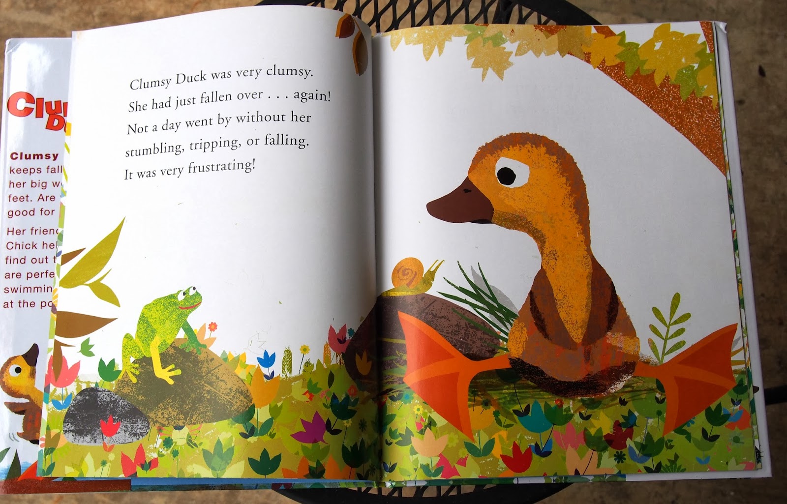 Bookfoolery : Clumsy Duck by Britta Teckentrup