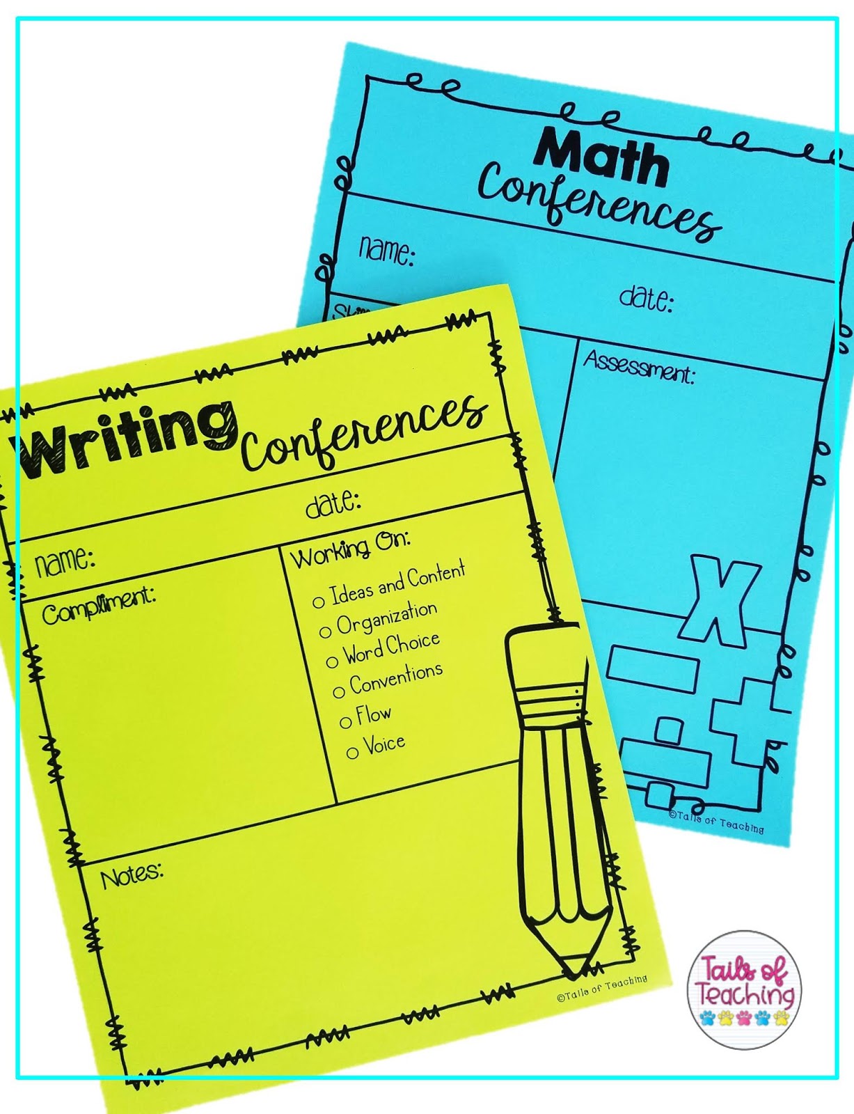 Tails of Teaching: The Easiest Guided Reading Notes Ever