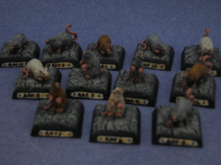 Miniature Painting: Reaper's Rats - 77016