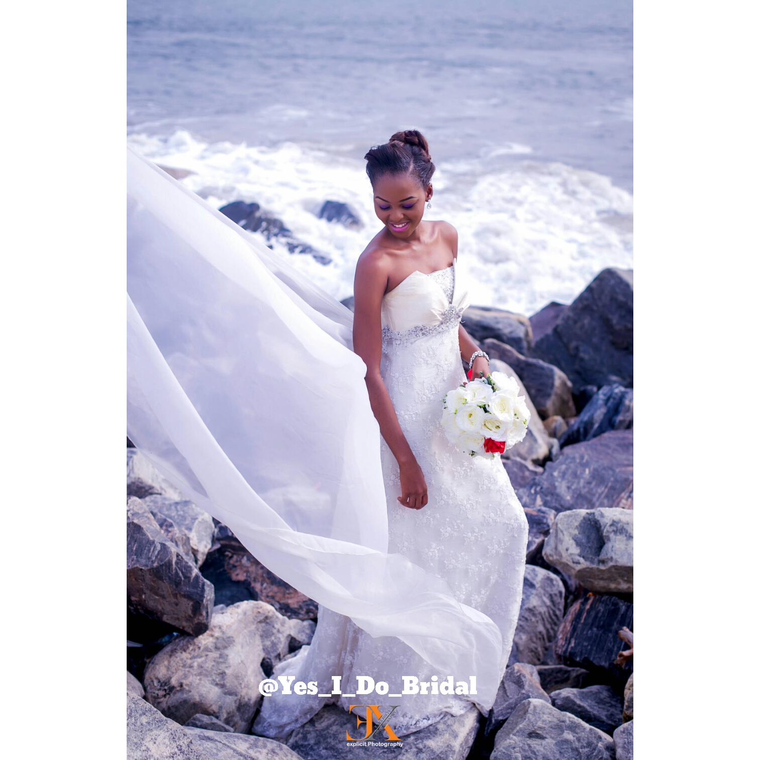 Hearts and Crafts: Inspirational Bridal Beach Shoot by Yes I Do Bridal
