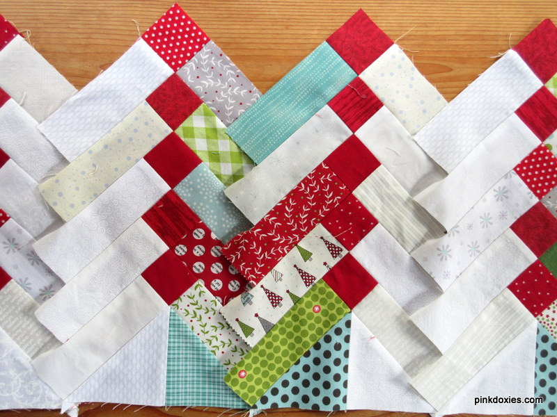 Julie Stocker Quilts at Pink Doxies: A Texas Braid Christmas Quilt