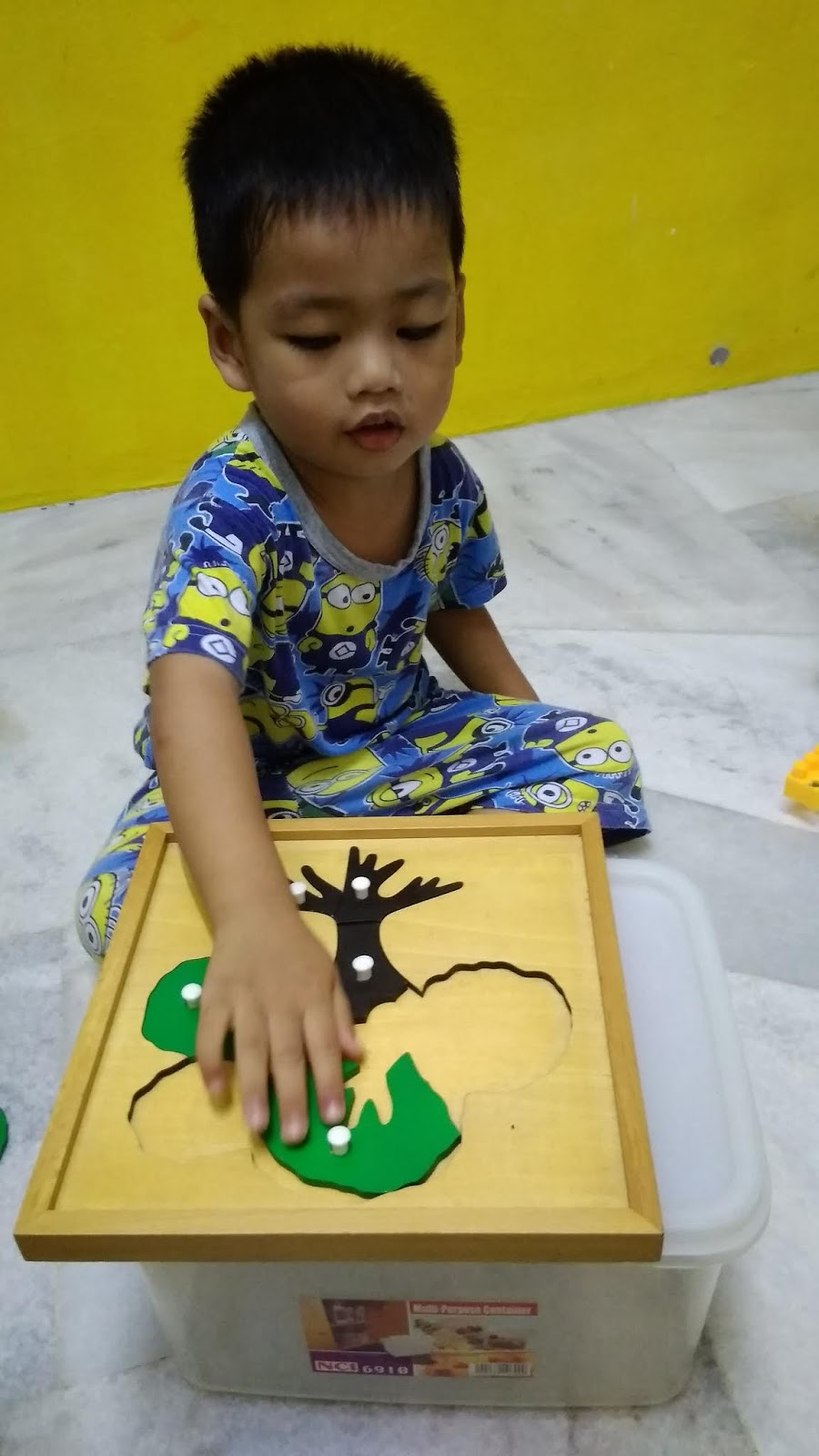 Taska Ummi Ida: Aktiviti 3 Tahun : Aktiviti Puzzle Pokok
