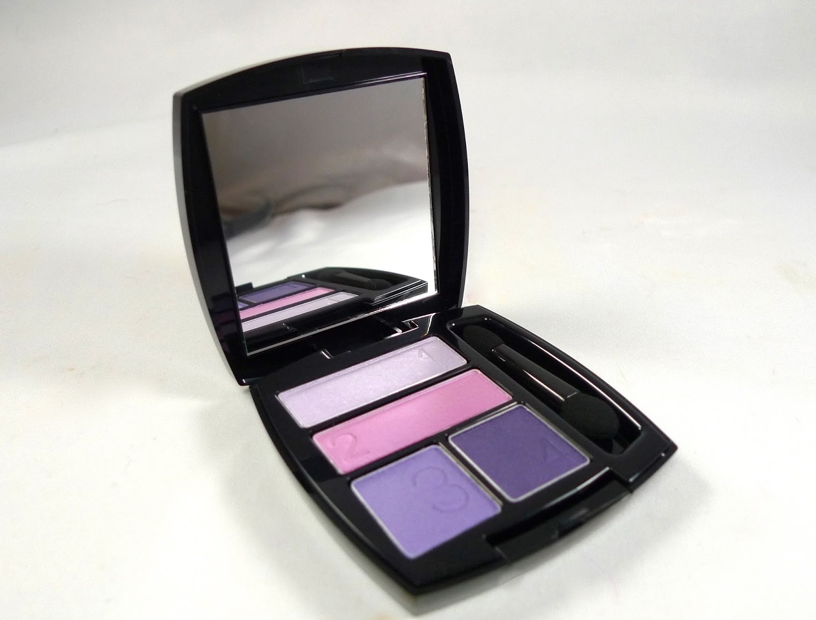 Review: Avon True Color Eyeshadow Quad in Purple Pop