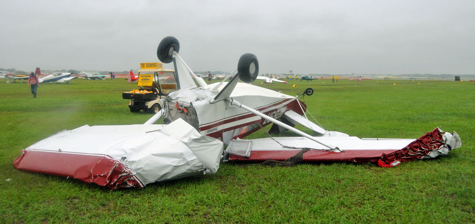 Standard Pilot Blog: 3rd Set of Damage Photos at Sun N Fun