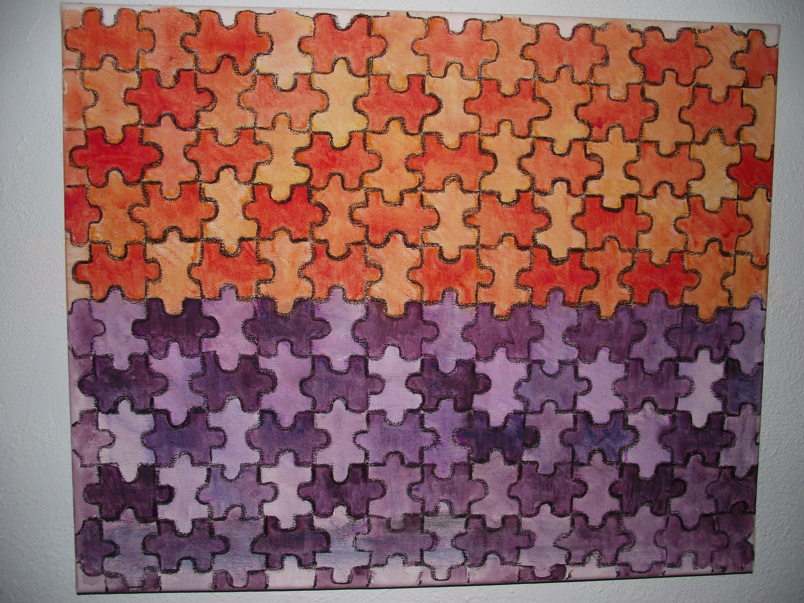 Little Miss Creative!: The Puzzle Project complete!!!