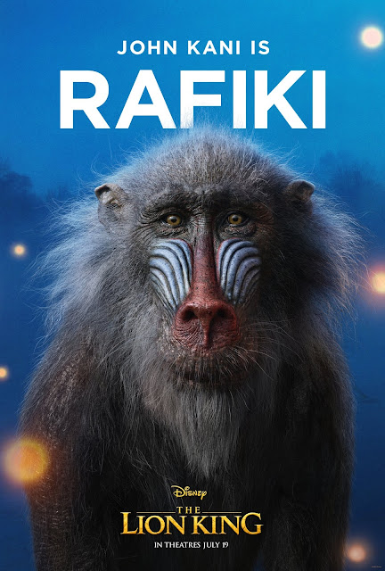 Sasaki Time: Disney's The Lion King Character Poster for Rafiki