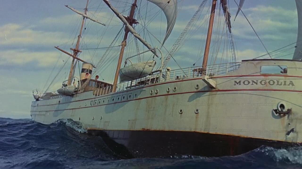 model ships in the cinema: Around the World in 80 Days 1956