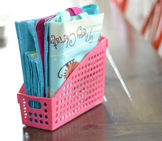 Washing and Organizing Reusable Bags - A Bountiful Love