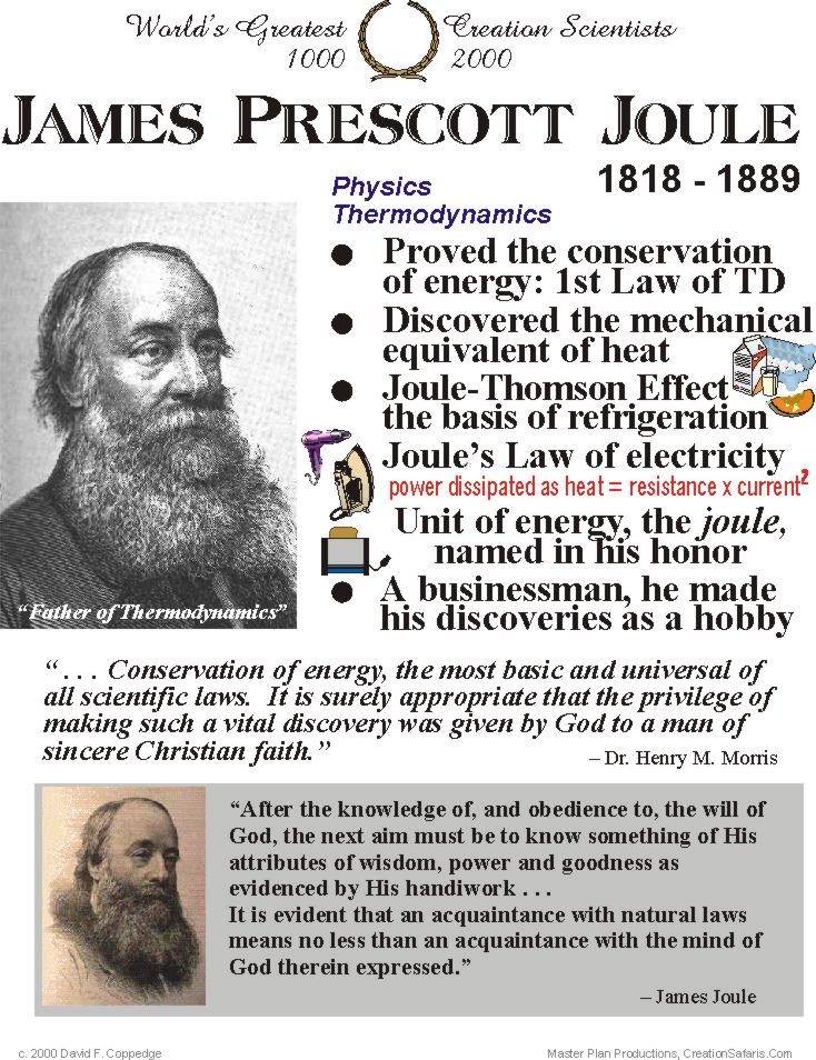 James Joule y la Energía
