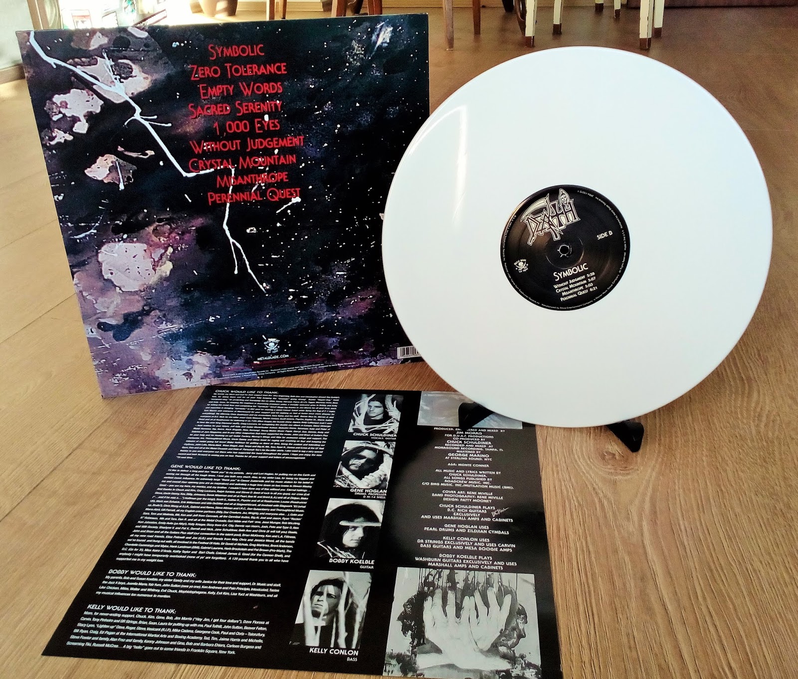 hardcore/metal vinyl: death - symbolic