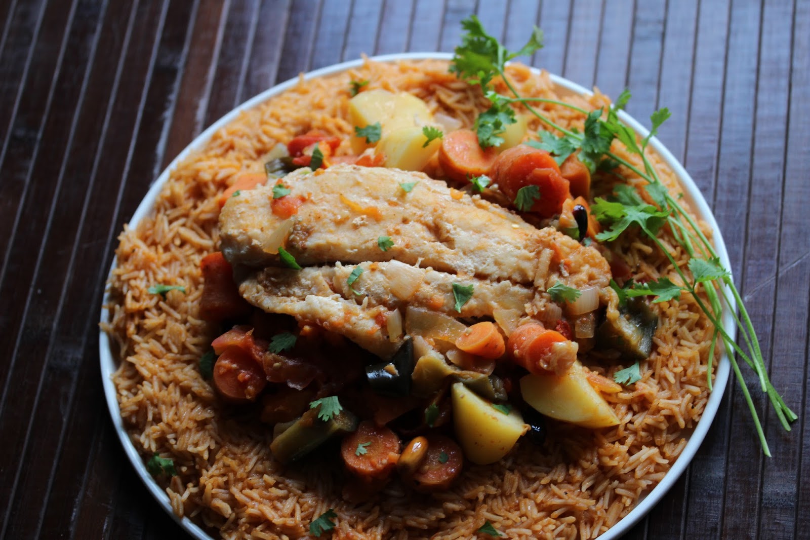Raffi's World: Day 111: Mauritania and Thieboudienne (fish with rice)